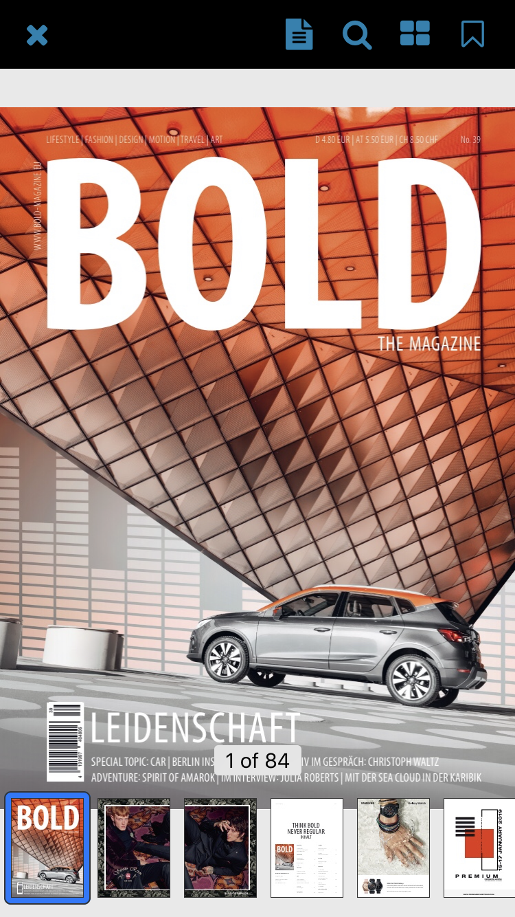 BOLD THE MAGAZINE APP – BOLD THE MAGAZINE
